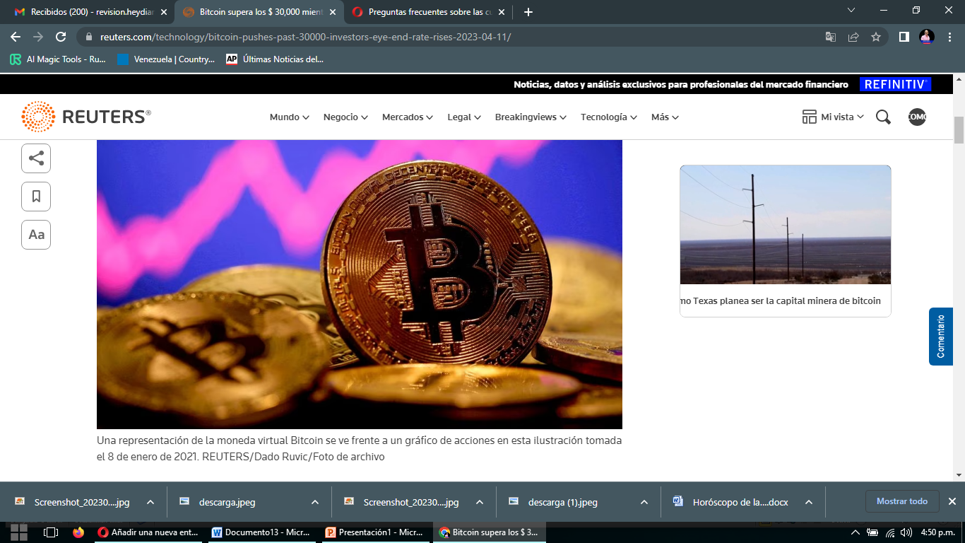 Bitcoin superó los 30 mil dólares en mercados globales | Hey! Diario ...